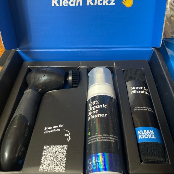 klean kickz | Shoes | Klean Kickz Motorized Brush Foam Tennis Shoe ...